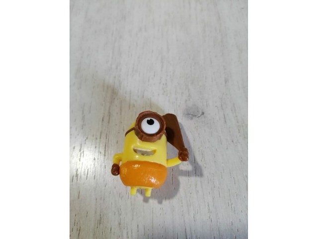 Kinder figurica - Jednooki Minions sa toljagom