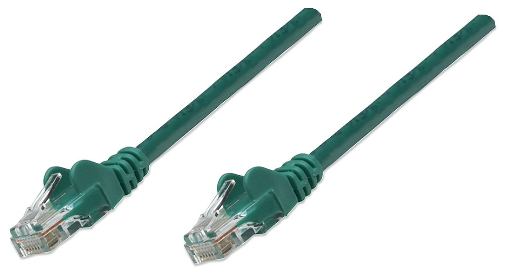 Intellinet (342476) mrežni kabl (LAN) Cat6 1m zeleni