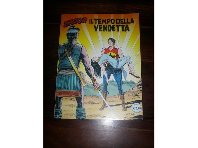 ZAGOR 487 IL  TEMPO   DELLA  VENDETTA*