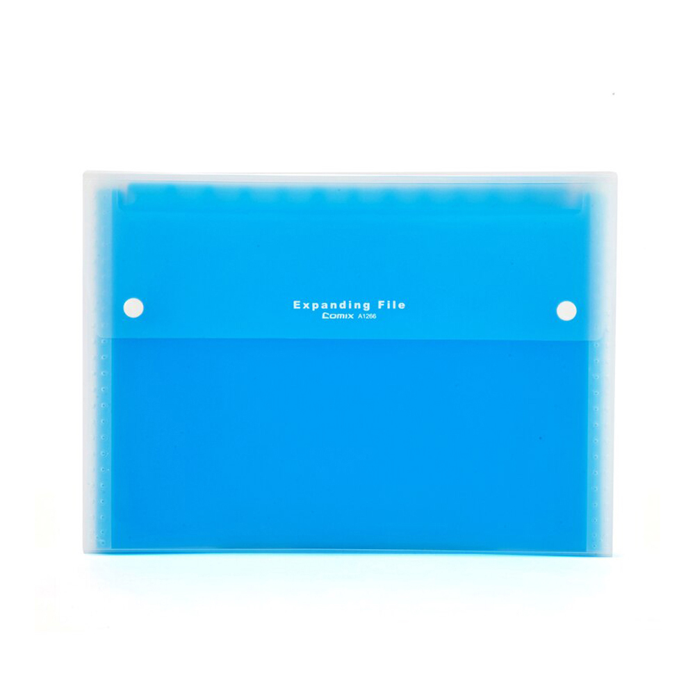 PVC folder 13 pregrada Comix plava