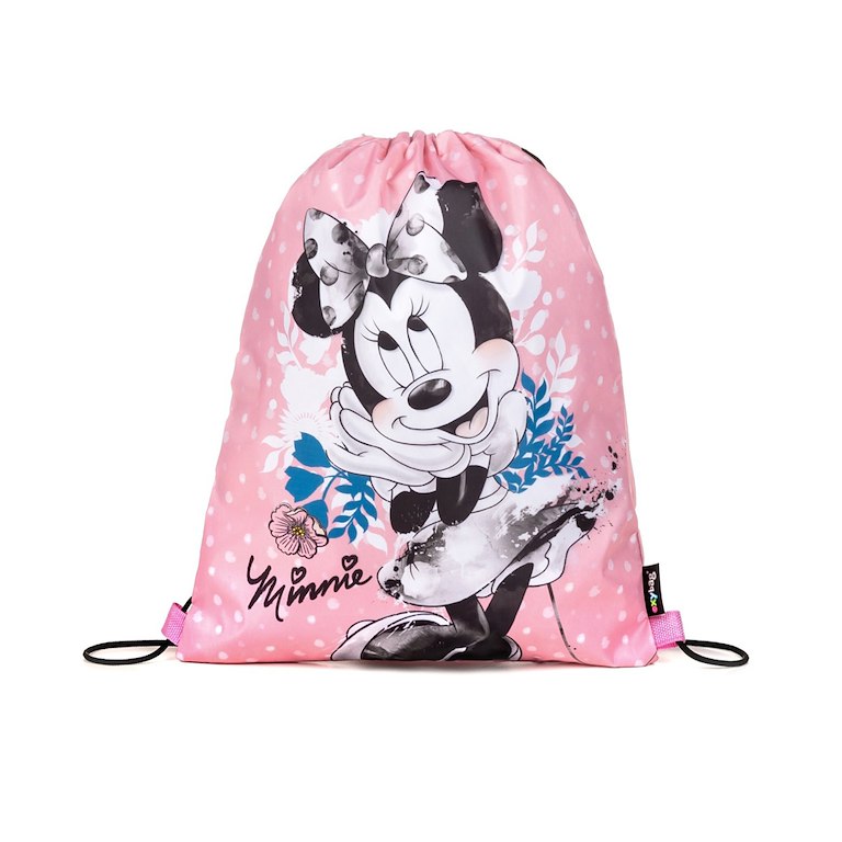 Sportska vreća Minnie Mouse pink
