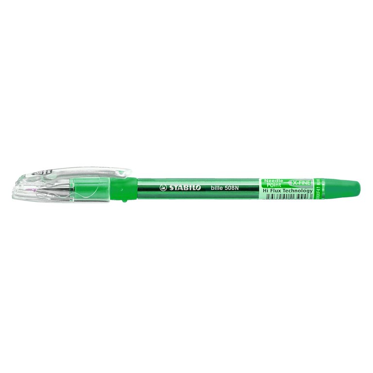 Hemijska olovka STABILO bille needlepoint F zelena