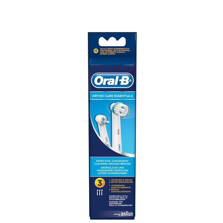 ORAL B ČETKICA ELEKTRIČNA REFIL ORTHO CARE ESSENTIALS 3/1