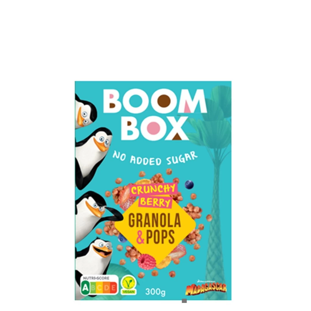 BOOM BOX OVSENA GRANOLA POPS 300G VOĆE