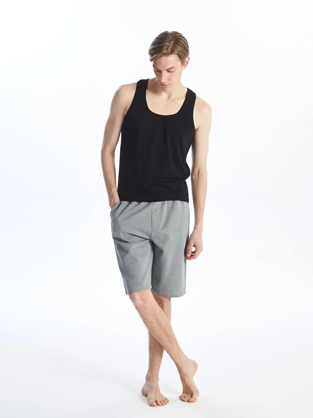 LCW DREAM Muška pidžama šorts donji deo standardnog kroja