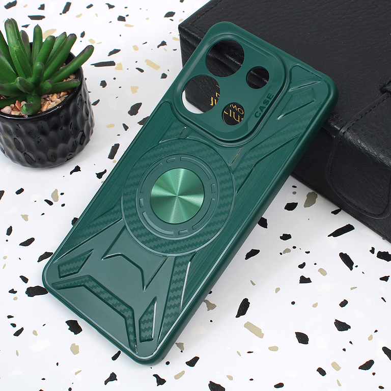 Maska Combat za Xiaomi Redmi Note 13 4G (EU) zelena