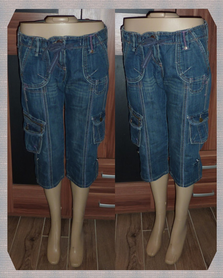 DENIM 3/4 TEGET FARMERKE SIRI MODEL VEL 38