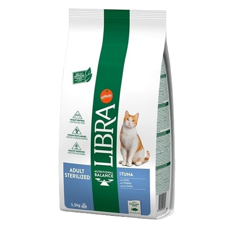 LIBRA Cat Adult Sterilized Sa ukusom tune 1.5kg Hrana za mačke