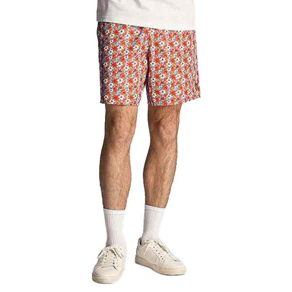 LYLE&SCOTT MUSKI SORTS FLORAL PRINT RESORT SWIM SHORTS