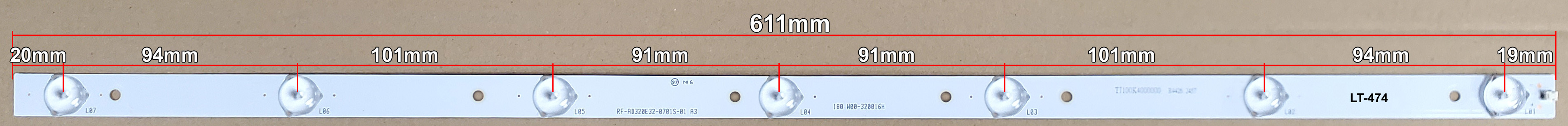 LED BAR-COLOSSUS32