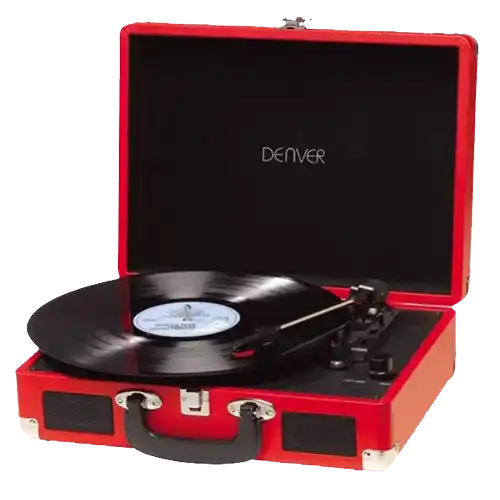 Gramofon Denver VPL120 sa zvučnicima crveni
Gramofon Denver VPL120 sa zvučnicima crveni