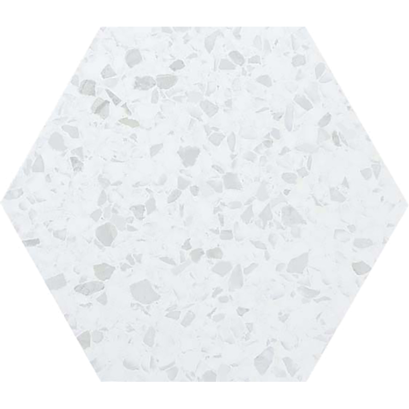 Podne pločice Hex agoni Inspire white 20 x 24