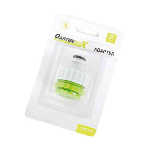 GARTENMAX Adapter za slavinu 1/2“-3/4“-1“