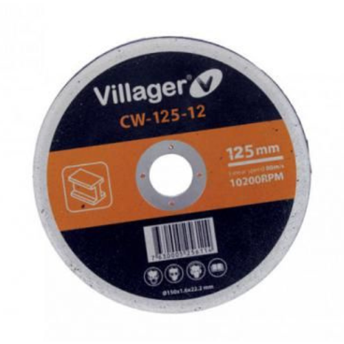 VILLAGER CW12512 Rezna ploča za metal 125 X 1.2MM