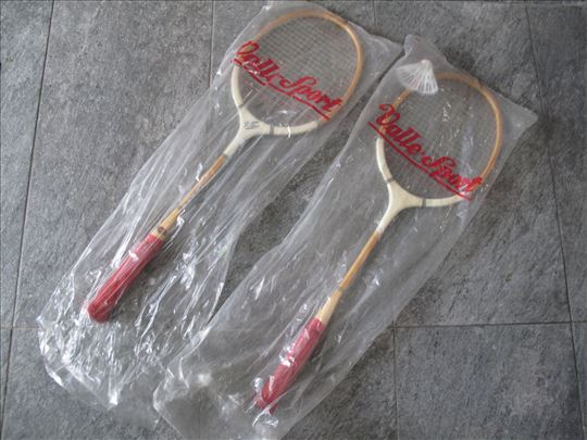 Velox Maxima - stari drveni reketi za badminton