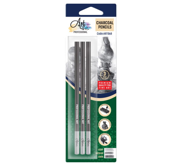 ART LINE Professional Charcoal Pencils ART068