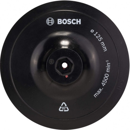 Disk za brusilicu sa čičak prihvatom 125mm - 8mm BOSCH