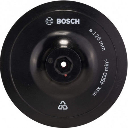 Disk za brusilicu sa čičak prihvatom 125mm - 8mm BOSCH