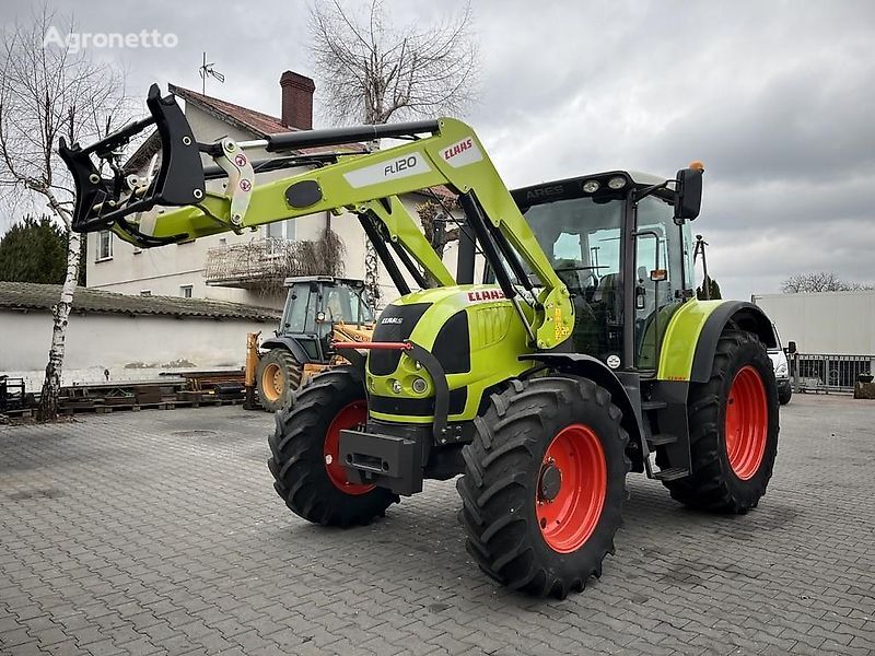 Claas ARES 617 ATZ + CLAAS FL120 traktor točkaš