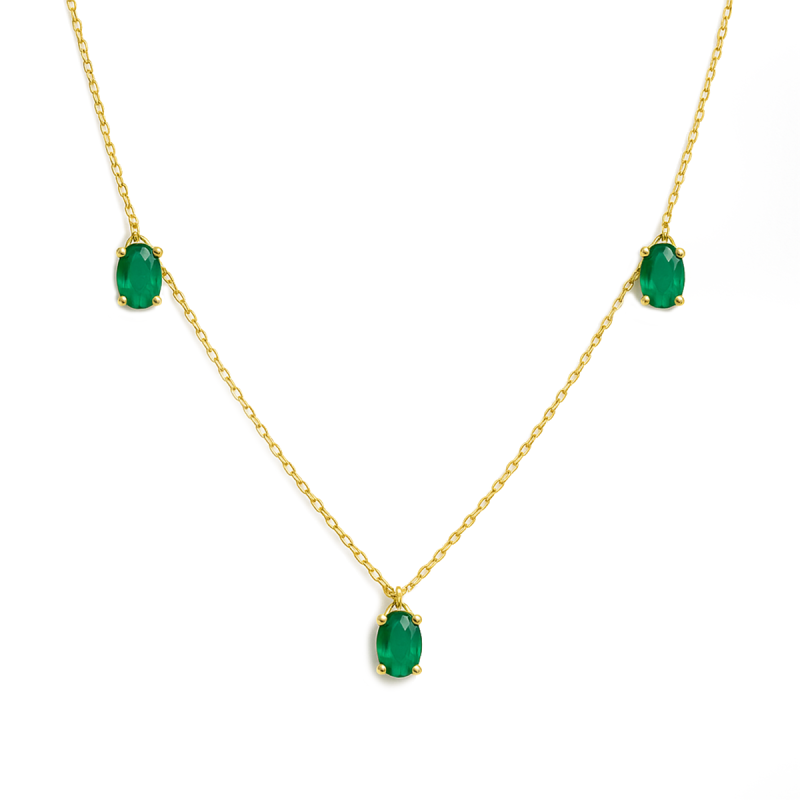 Necklace Green Candy