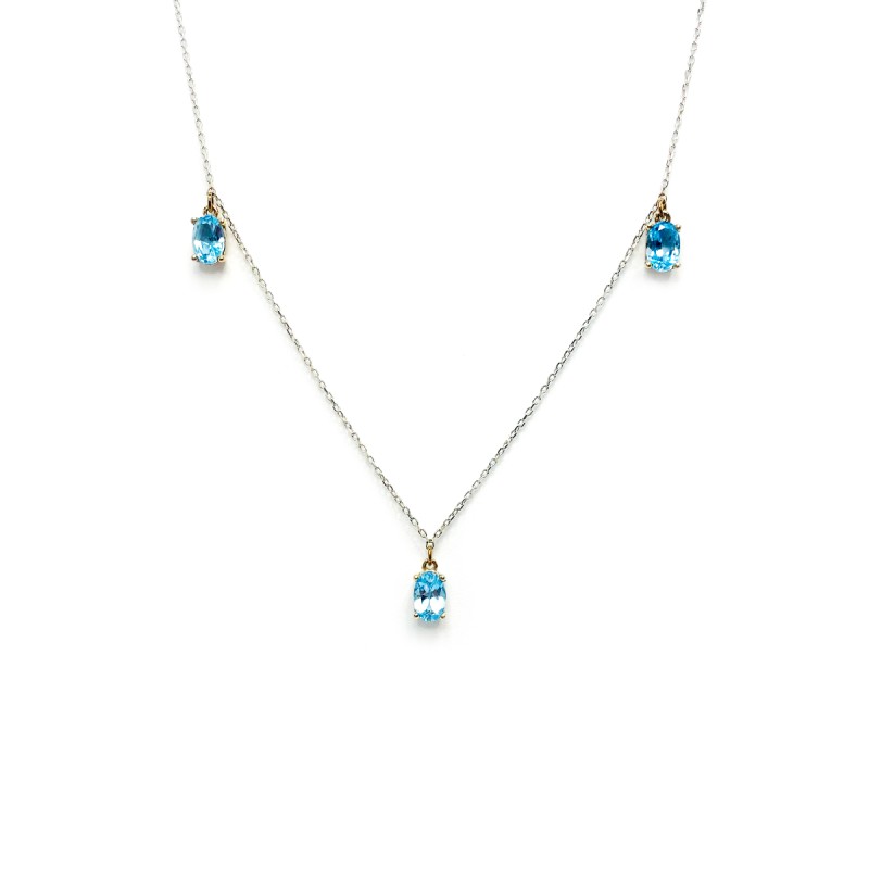 Necklace Blue Candy