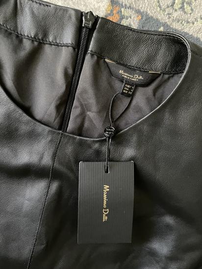 Massimo Dutti *kozna haljina Novo