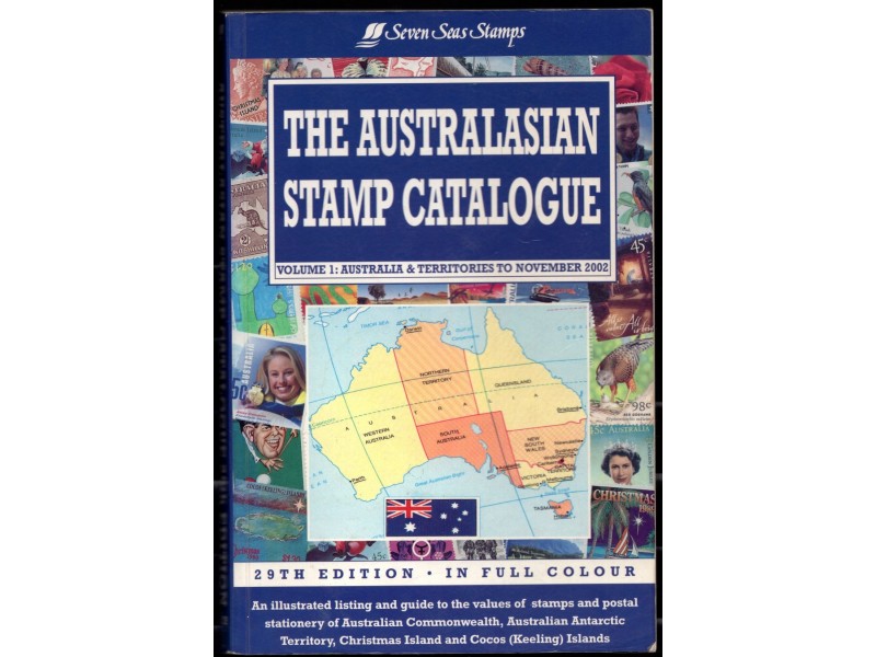 AUSTRALIJA - Katalog poštanskih maraka iz 2002