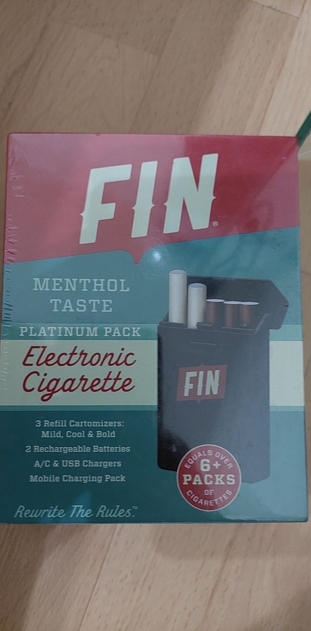 FIN elektronske cigarete Kutija je punjac koj se puni puni barerije 2