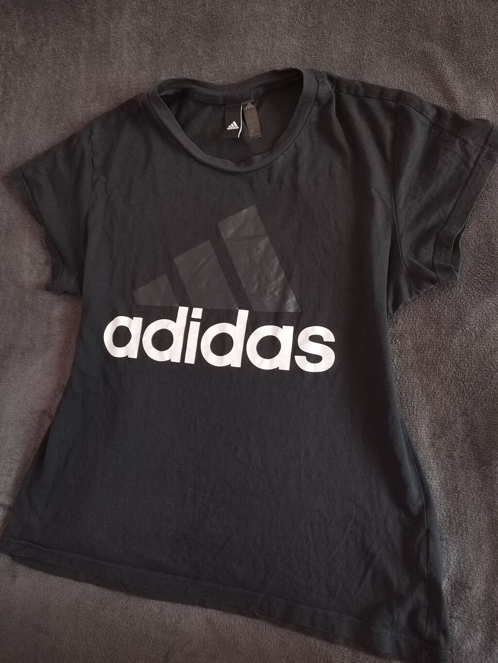 Men's T-shirt Adidas, bоја - Crna