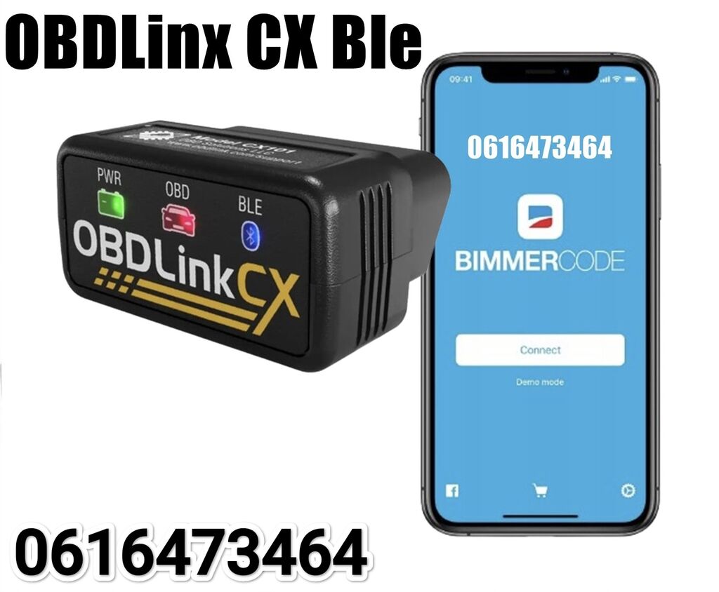 OBDLink CX BLE Bluetooth OBD2 za Bimmercode iOS i Android OBDLink CX
