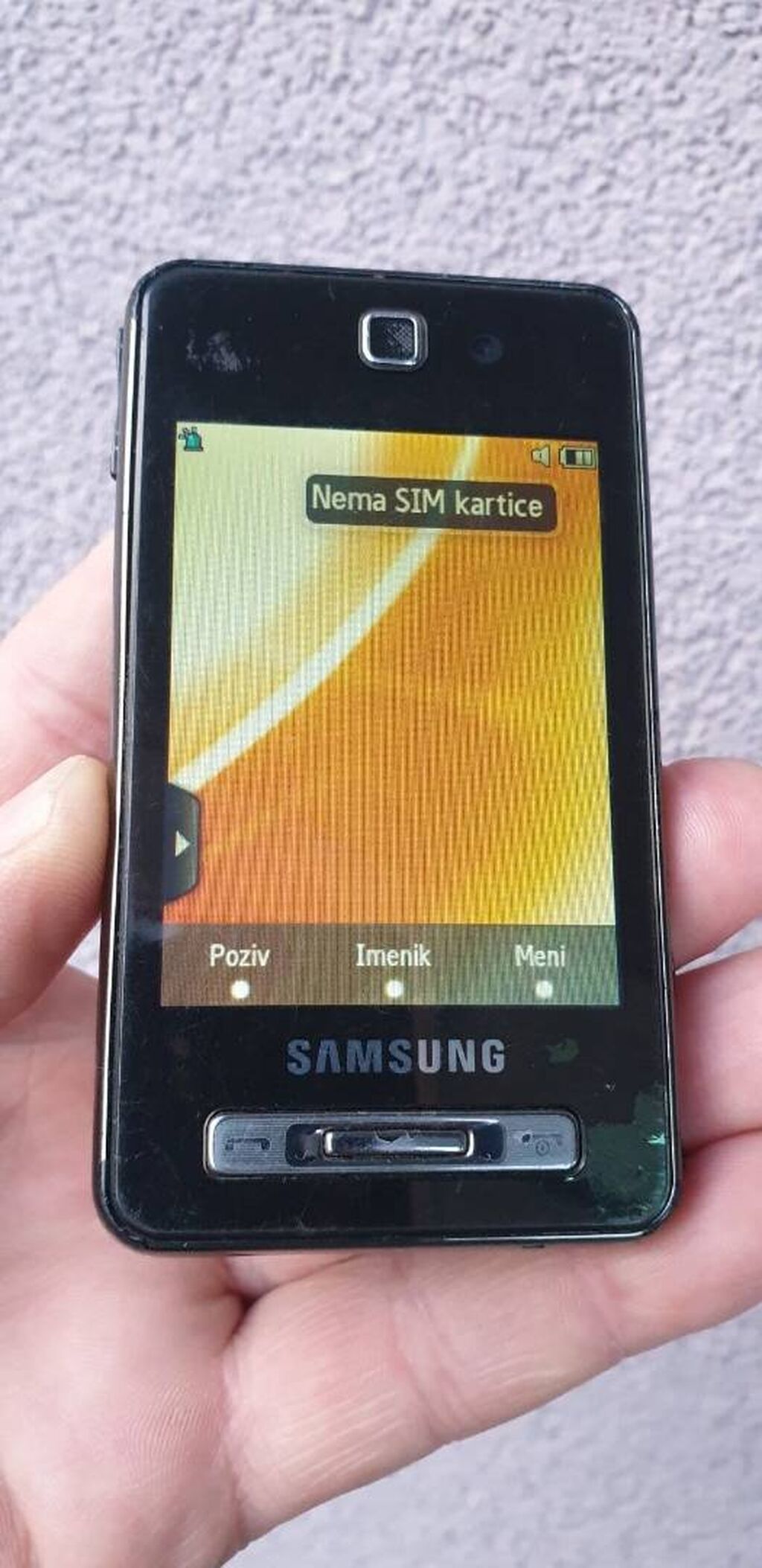 Samsung I5500 Galaxy 5, bоја - Crna