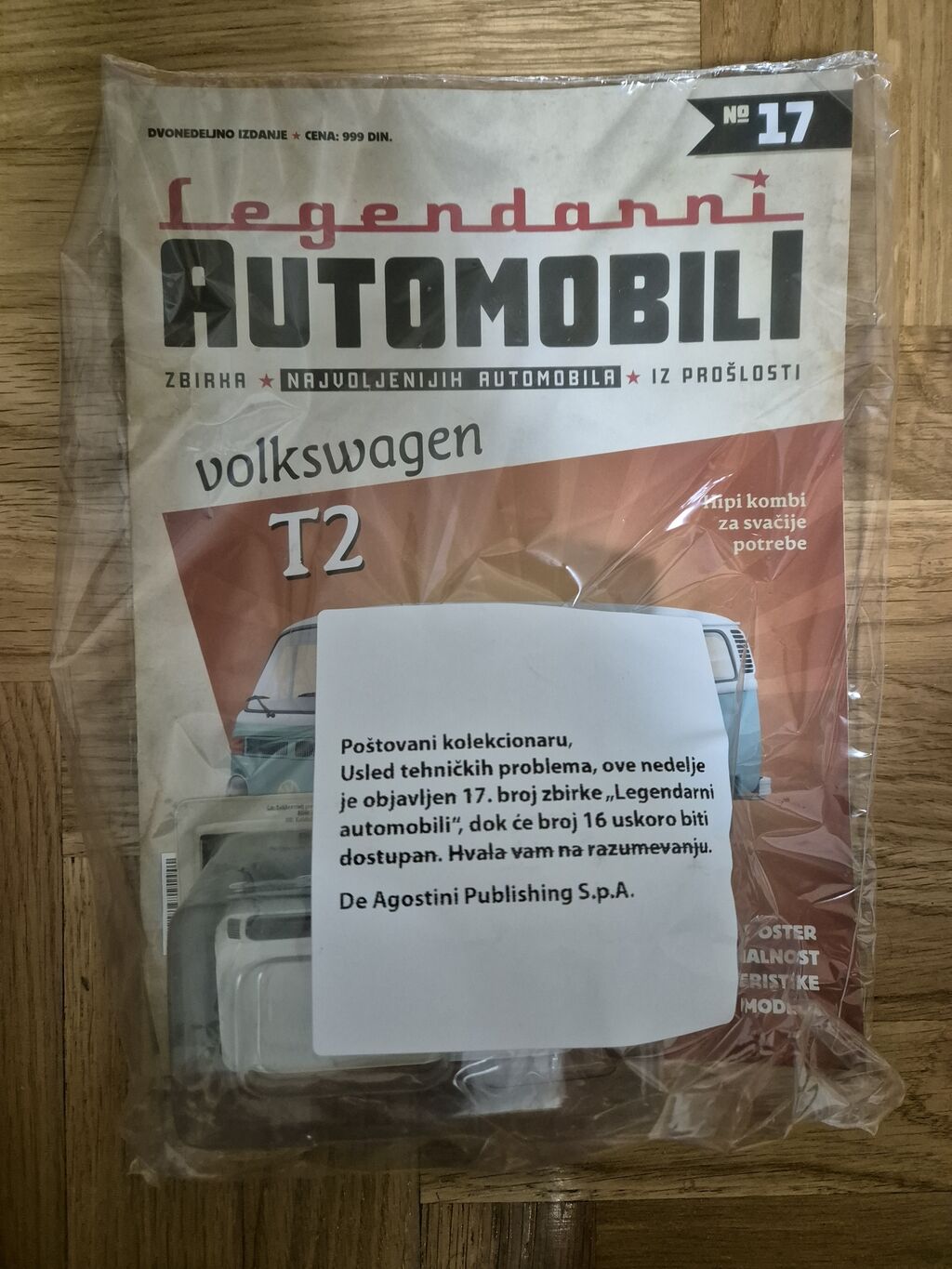 Legendarni  Volkswagen T2 transporter u razmeri 1:43. Potpuno nov