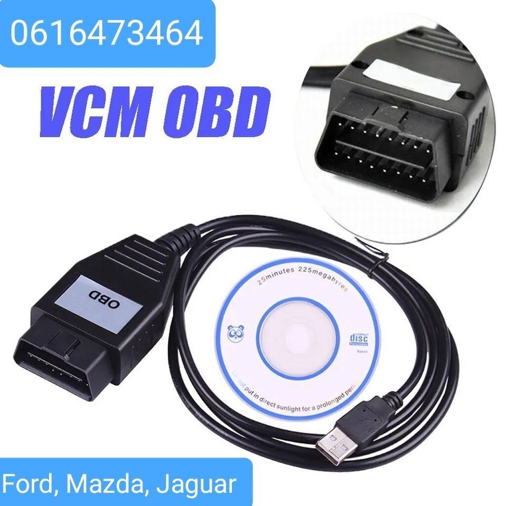Ford Mazda VCM OBD2 USB Focom Auto Dijagnostika Ford-VCM OBD