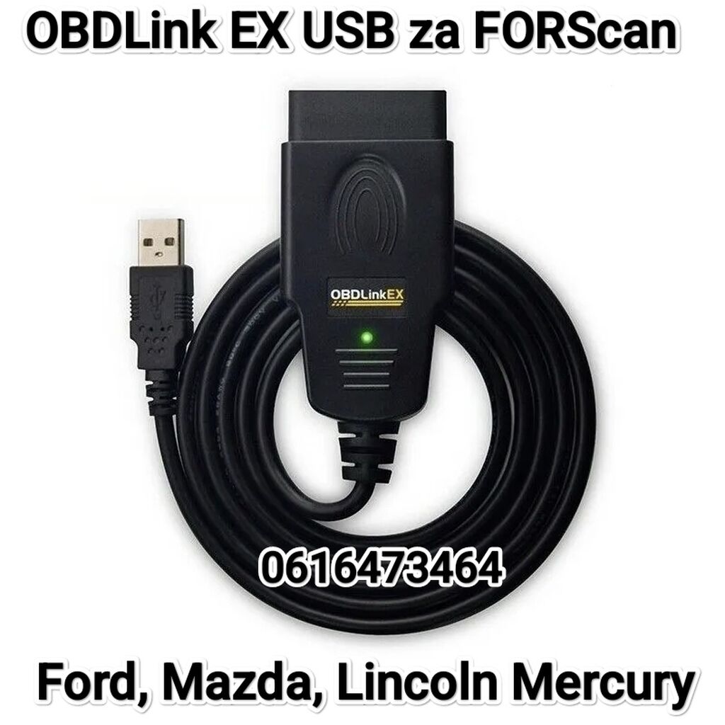 OBDLink EX OBD2 USB OBDwiz MultiECUScan / ForScan OBDLink EX OBD2 USB