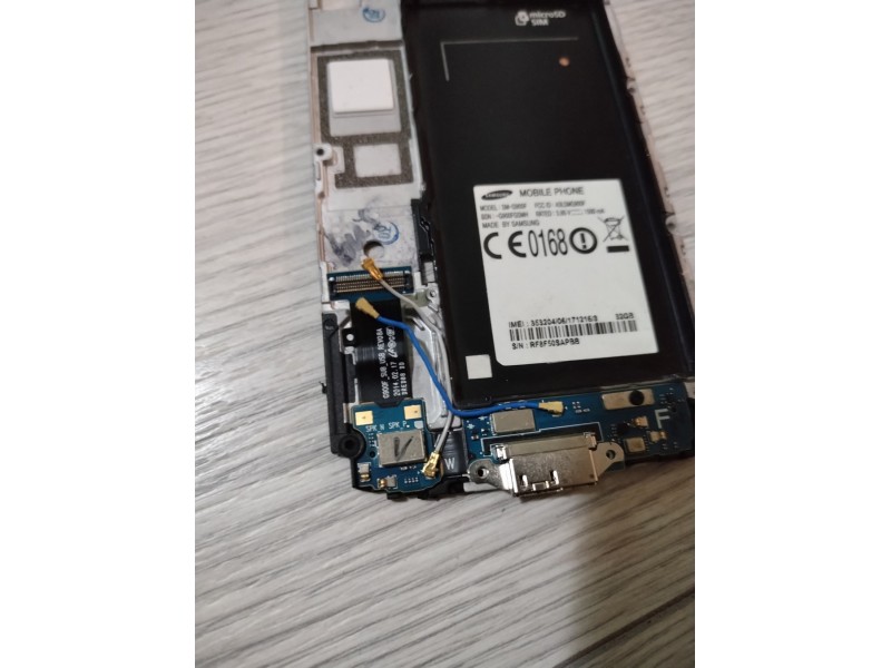 Samsung S5 USB ploča