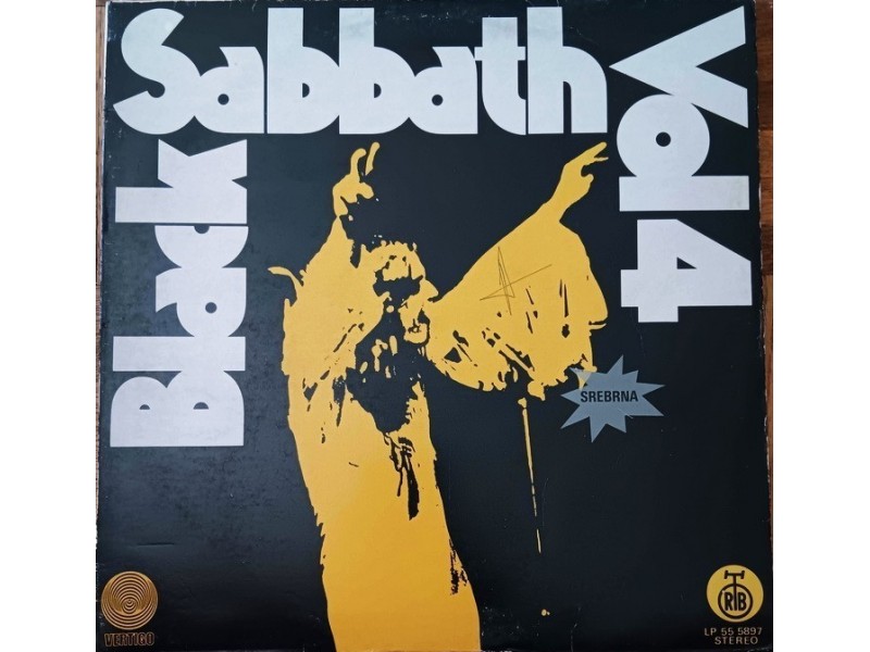 Black Sabbath-Vol.4 Reissue LP (1975)
