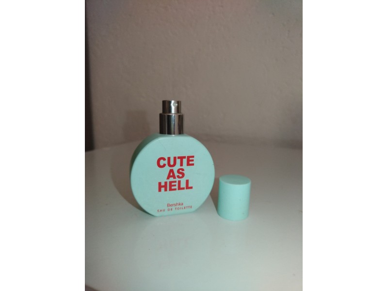 BERSHKA cute as hell edt original 30ml