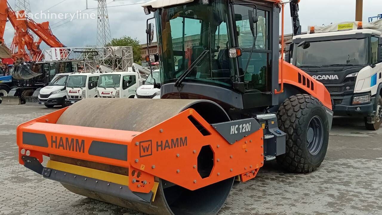 Hamm HC120i kompaktor s jednim valjkom