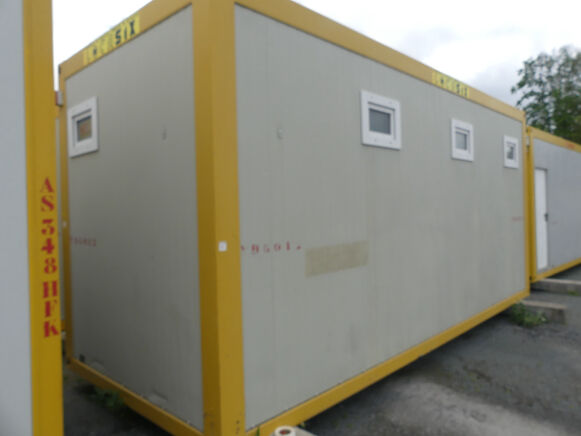 Prodaje se REF:VD 6012 - Double Container sanitaire Finbau sanitarni kontejner na aukciji