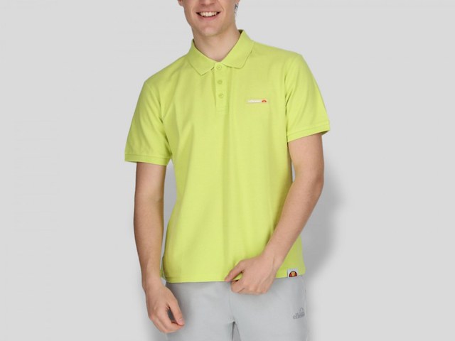 Ellesse Heritage Polo muška majica limeta SPORTLINE