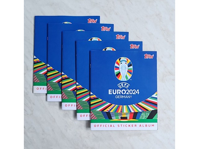 5 praznih albuma EURO 2024