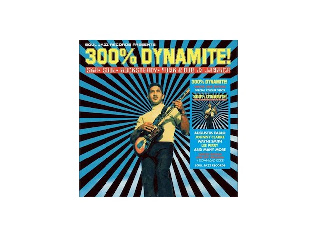 300% Dynamite! Ska, Soul, Rocksteady, Funk &; Dub In Jamaica RSD 2024, Various Artists, 2LP