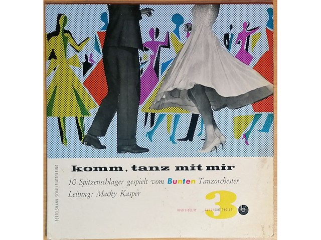 LP MACKY KASPER - Komm, tanz mit mir (1958) Germany