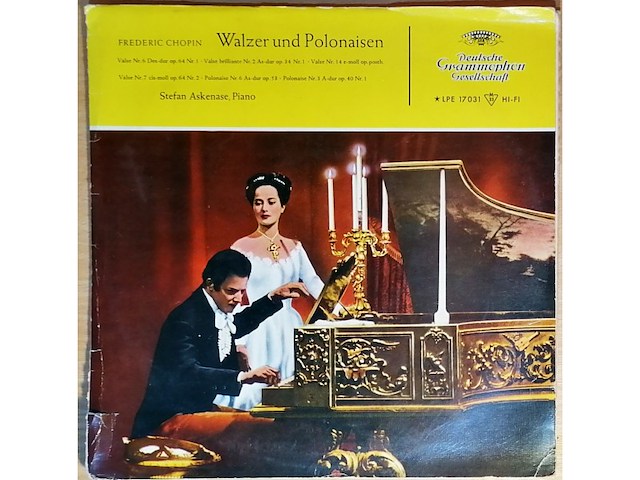 klasika LP: CHOPIN - ASKENASE - Poloneze (1956) VG+