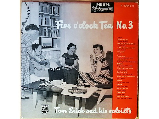 LP TOM ERICH - Five o`clock Tea No. 3 (1954) Holland