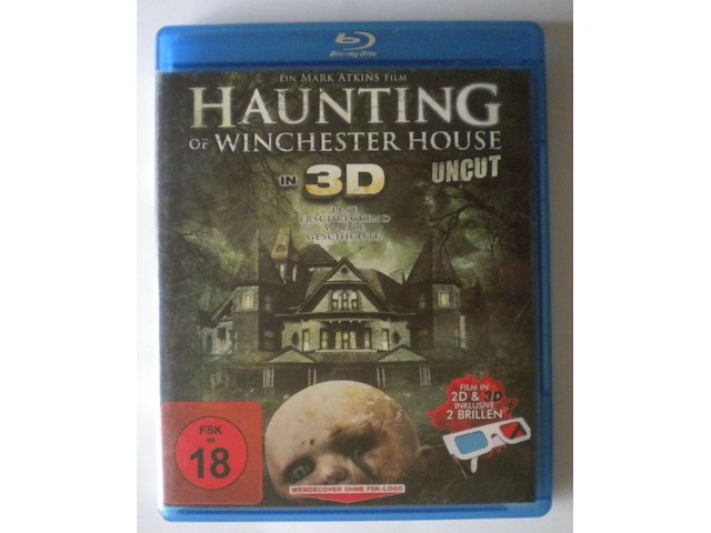 Blu-ray `Haunting of Winchester House 3D`