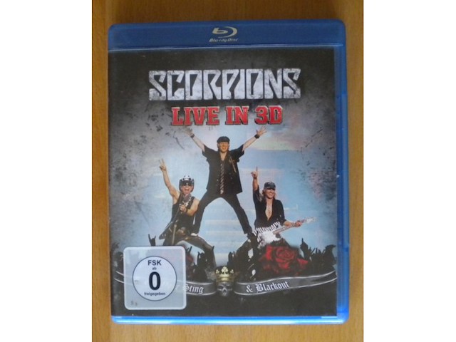 Blu-ray `Scorpions Live in 3D`