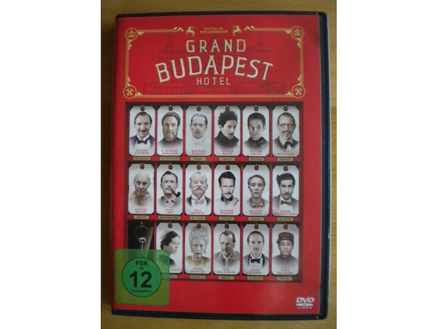 DVD `The Grand Budapest Hotel`
