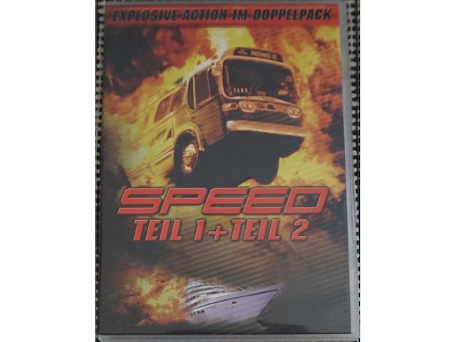 Speed 1 + 2 (2 DVD box set)