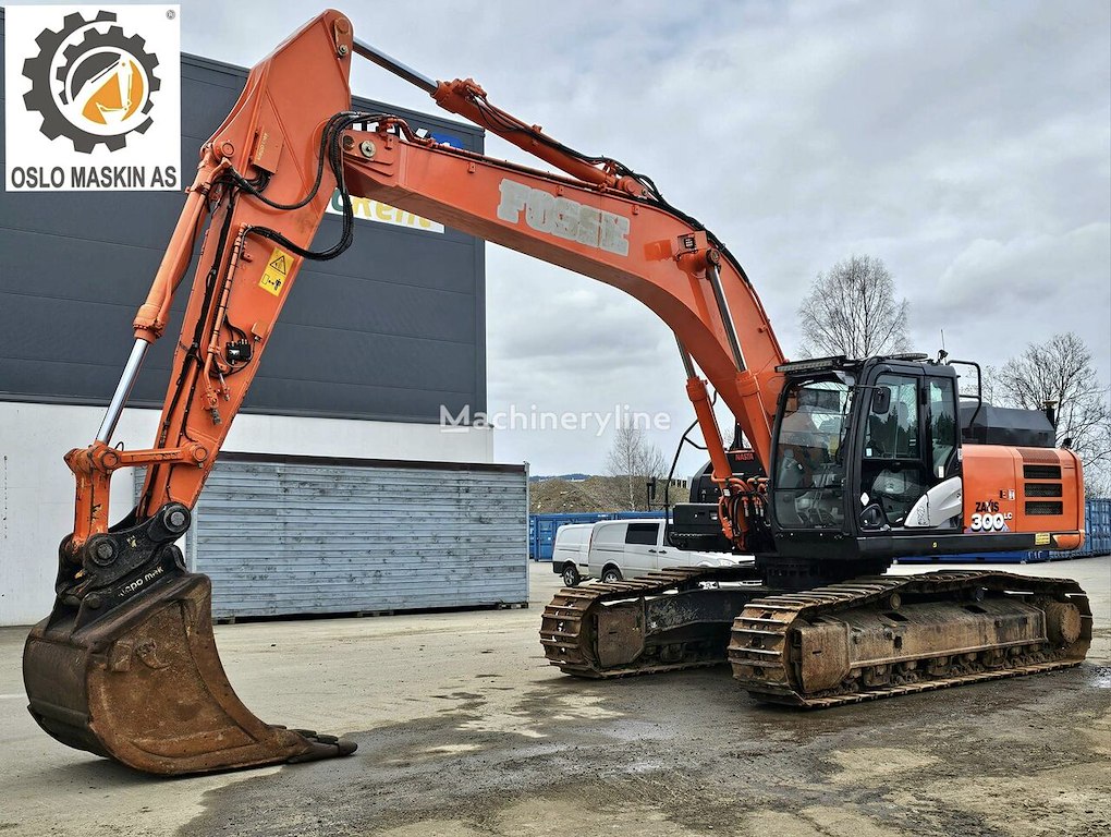 Hitachi ZX300 LC-6, 2015 Mod, GPS, Opplegg Rototilt, Sentralsmøring, Nyl bager guseničar